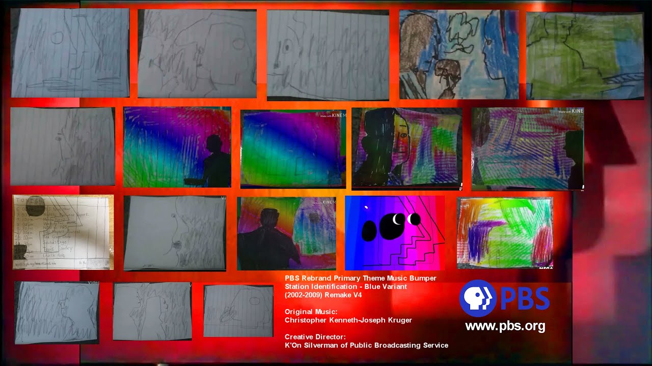 PBS Rebrand Primary Theme Music Bumper Station Identification Blue ...