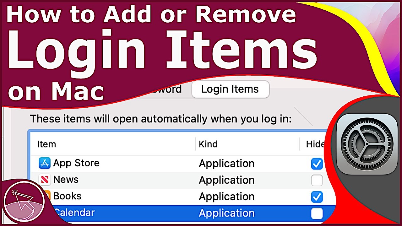 How to Add or Remove Login Items on Mac (Stop Startup Apps) [macOS ...
