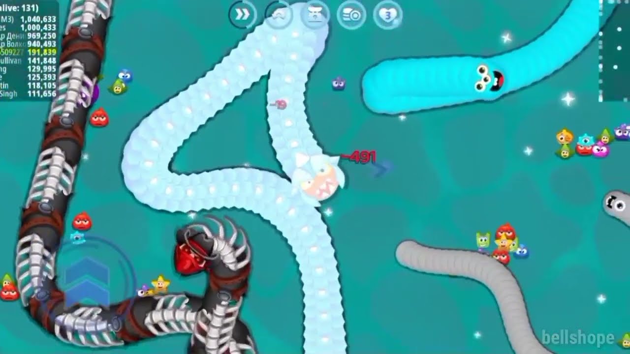 Worm Hunt Battle Arena - Worm Upgraded - Pro Slither Worms - Best ...