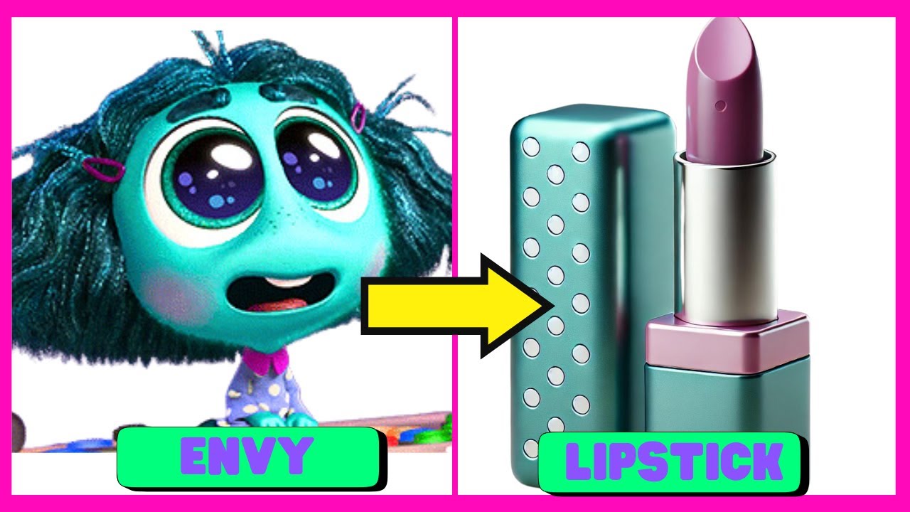 INSIDE OUT 2 as LIPSTICKS 💄💋💖 - YouTube