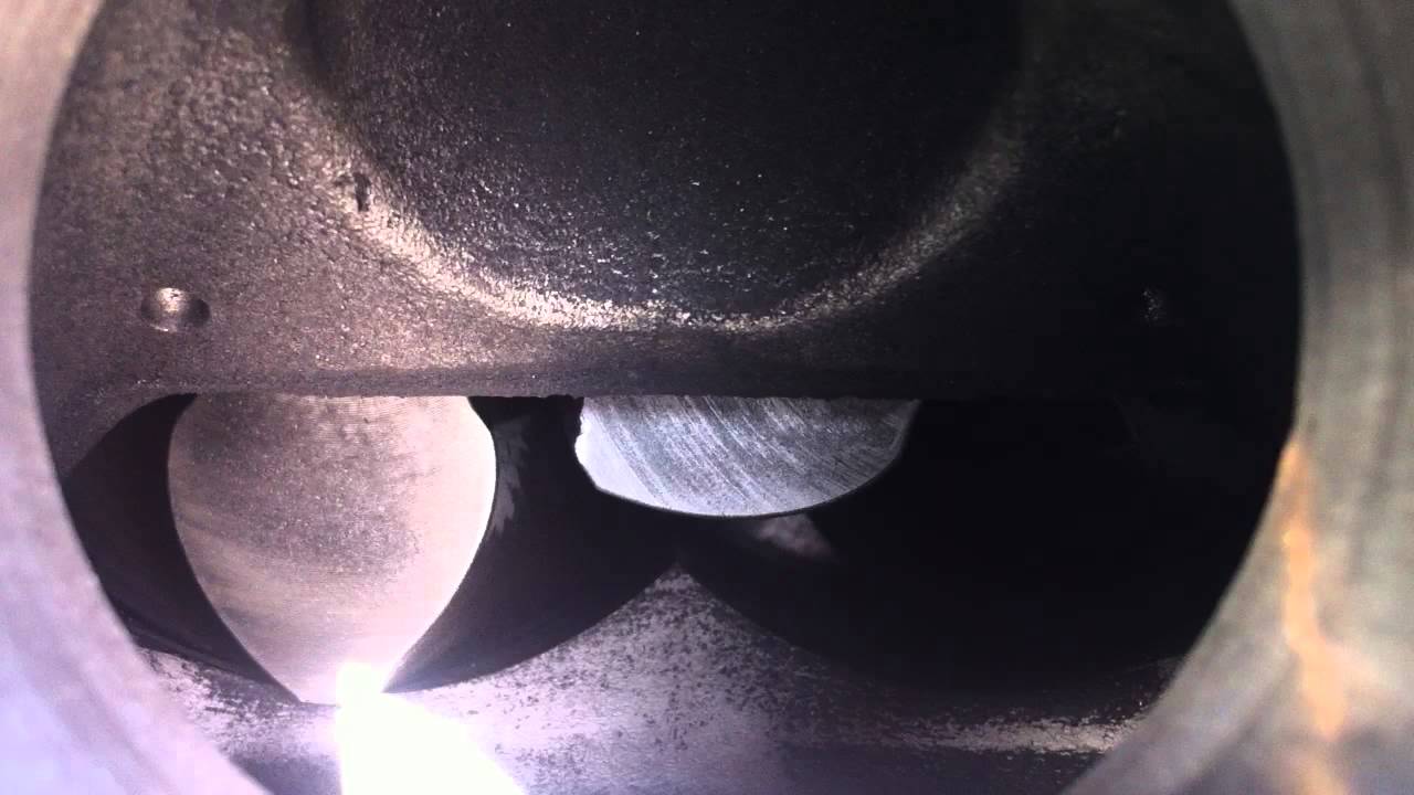 Eaton M45 Superchager blade (from intake side) - YouTube