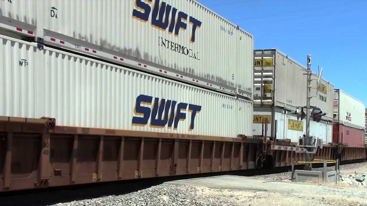 BNSF 7505 Leads Z Train at Oro Grande, CA 6-25-13 - YouTube