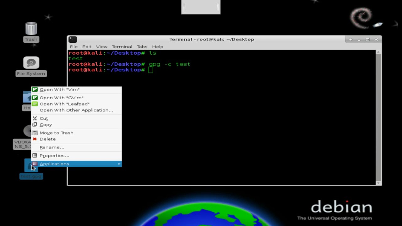 AES ENCRYPTION WITH KALI LINUX - YouTube