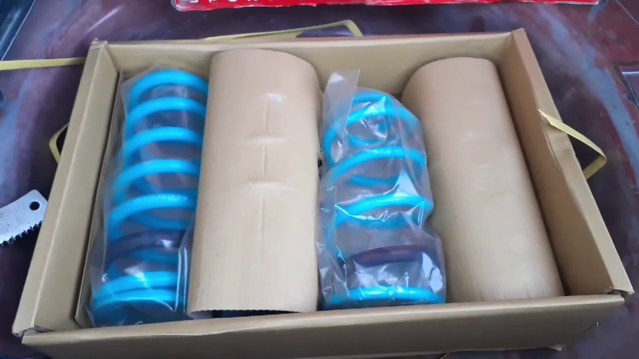 Unboxing the new lowering springs for sn95 Mustang - YouTube