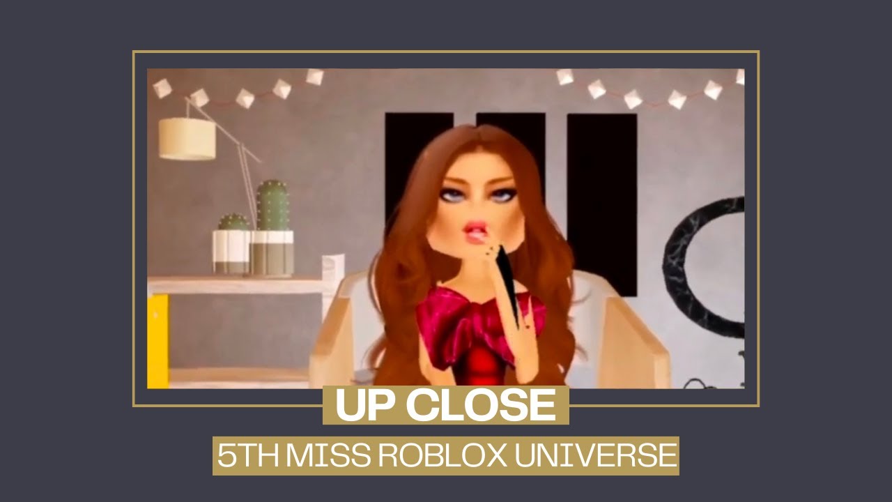 UP CLOSE: Miss Roblox Universe USA - YouTube