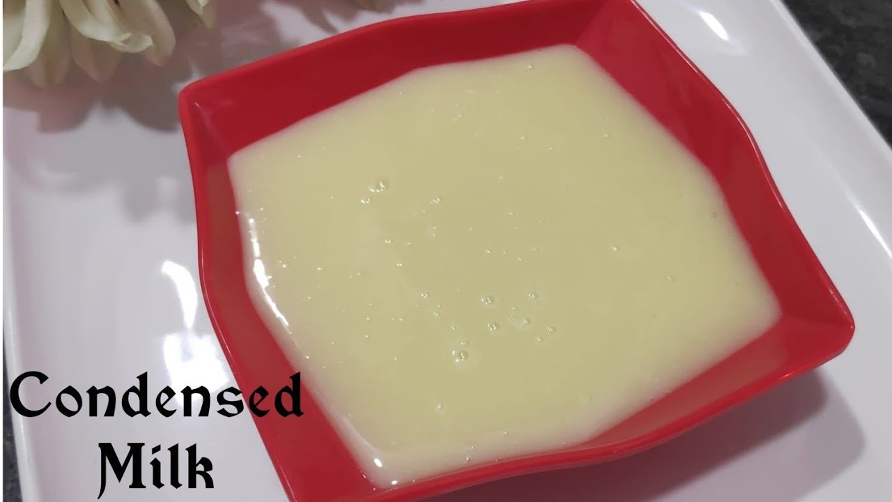 Homemade Condensed Milk Recipe How To Make Condensed Milk At Home Reetu Easy Recipes Youtube