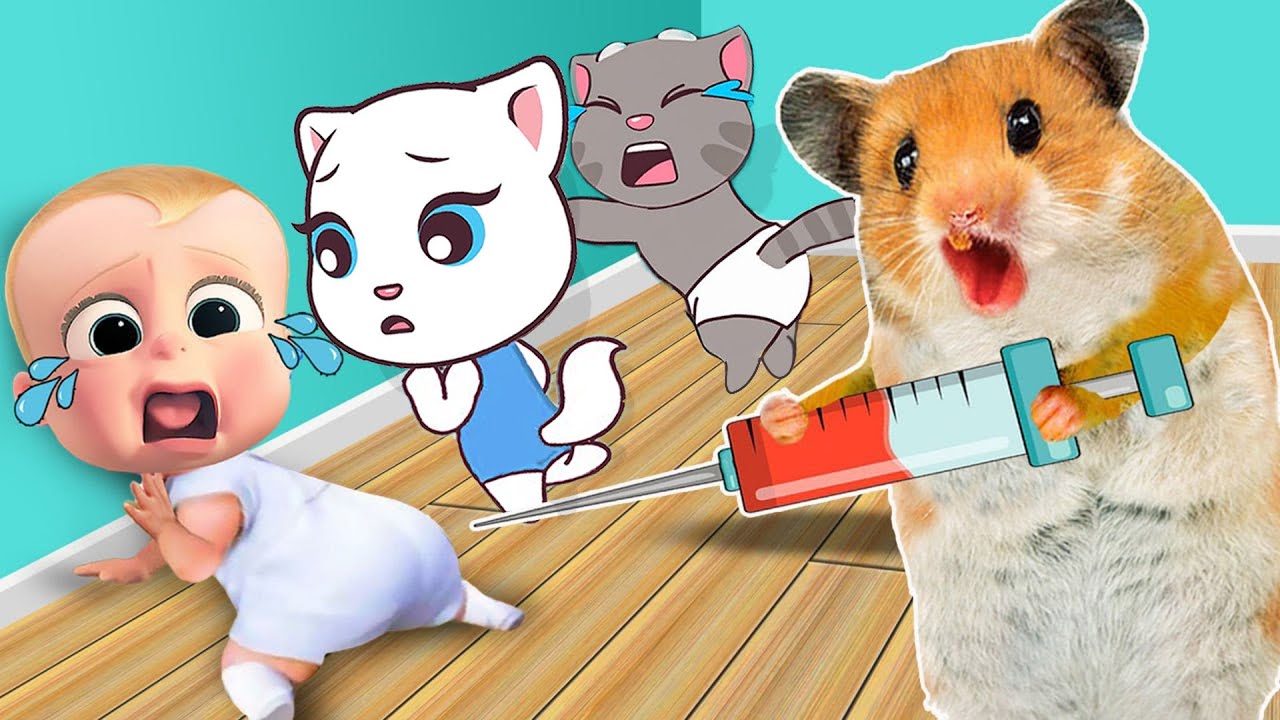 Crazy Doctor Hamster Take Care Of Baby Boss | FUNNY HAMSTER - YouTube