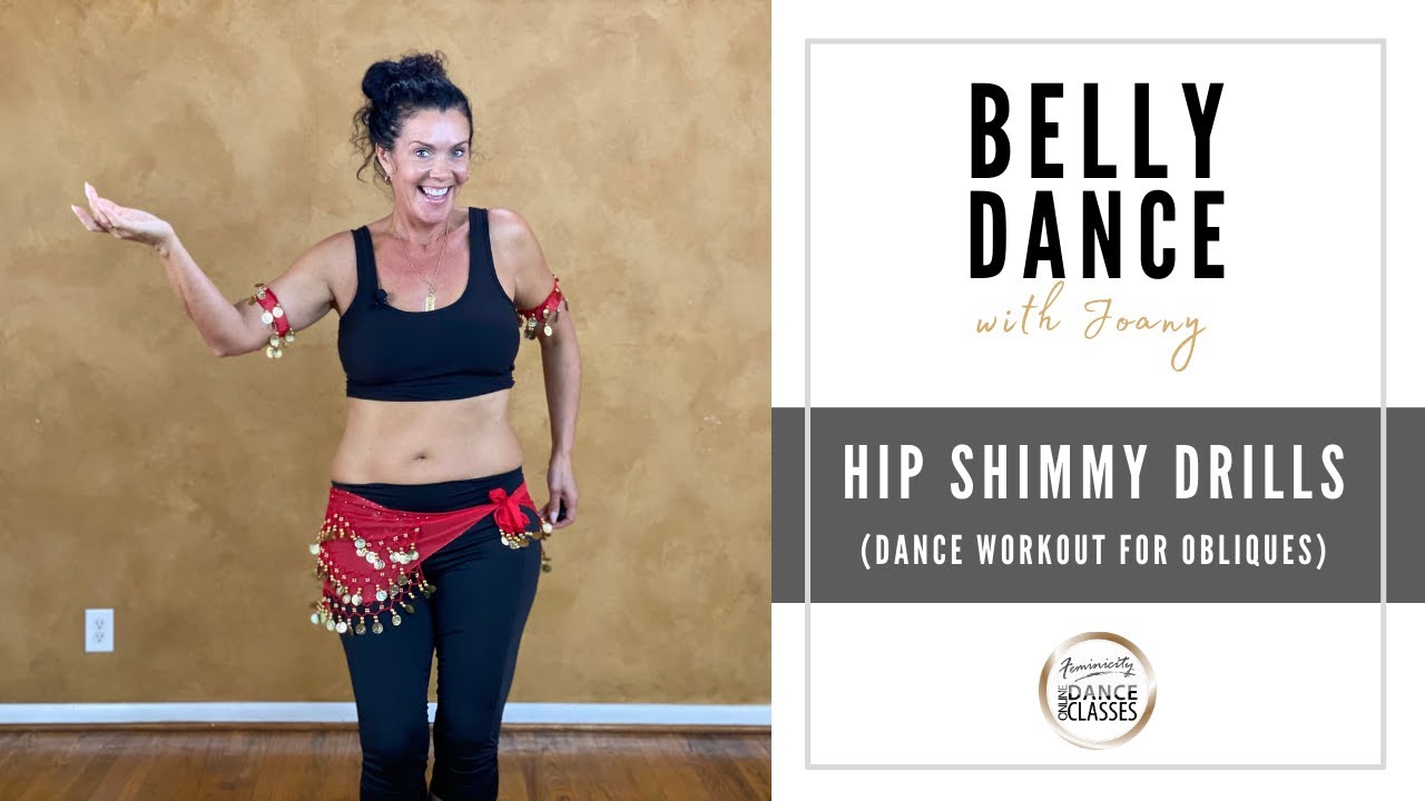 Hip Shimmy Drills / Dance Workout for Obliques - YouTube