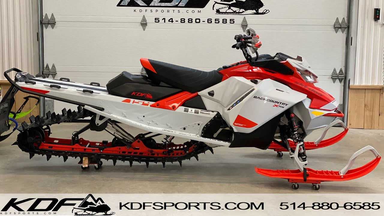 Ski Doo Renegade 850 Backcountry XRS 2021 - YouTube