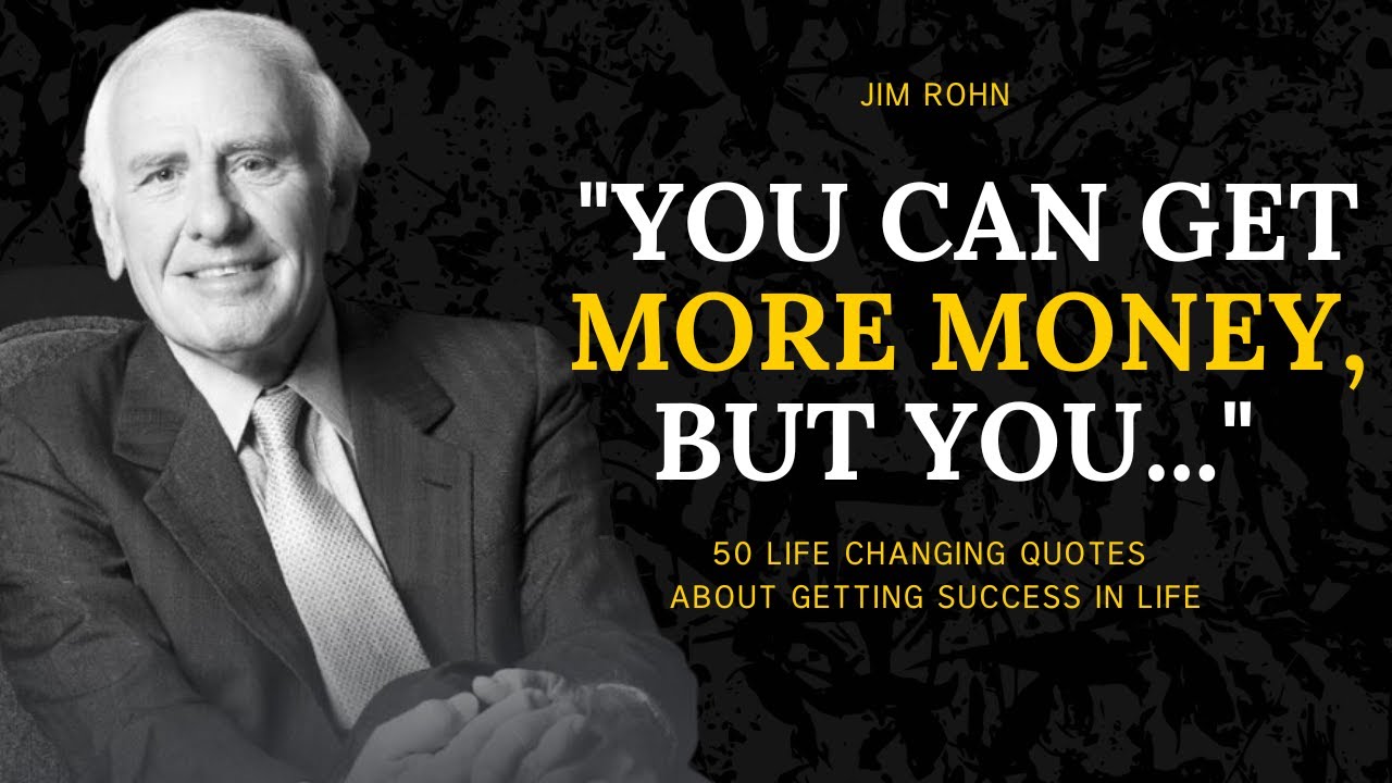 Jim Rohn BEST Motivational Quotes: 55 inspiring quotes about life to ...