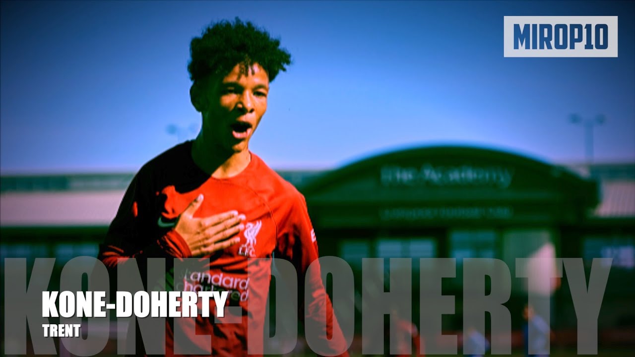 TRENT KONE-DOHERTY LIVERPOOL THE NEXT SALAH Skills & Goals 2023 - YouTube