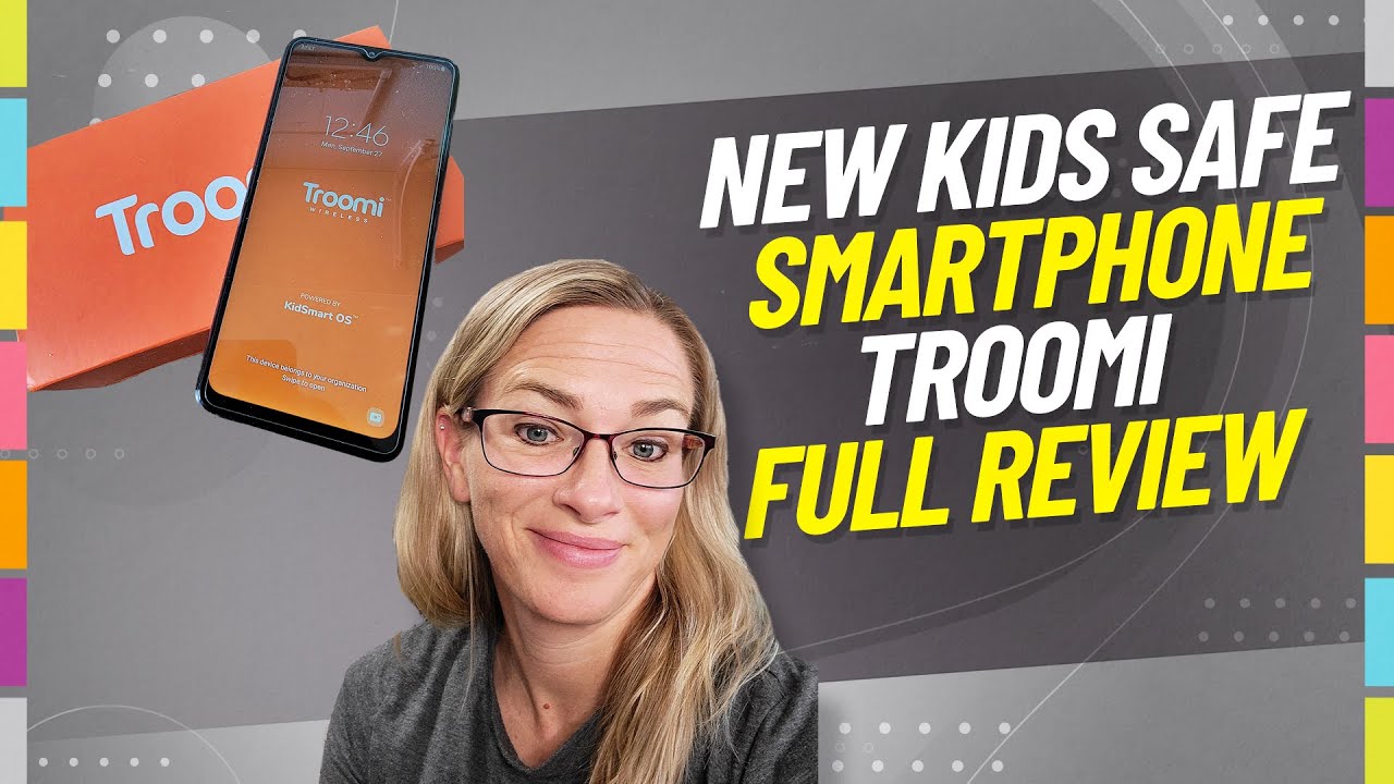 New "kids safe" smartphone! Troomi Wireless full review! - YouTube