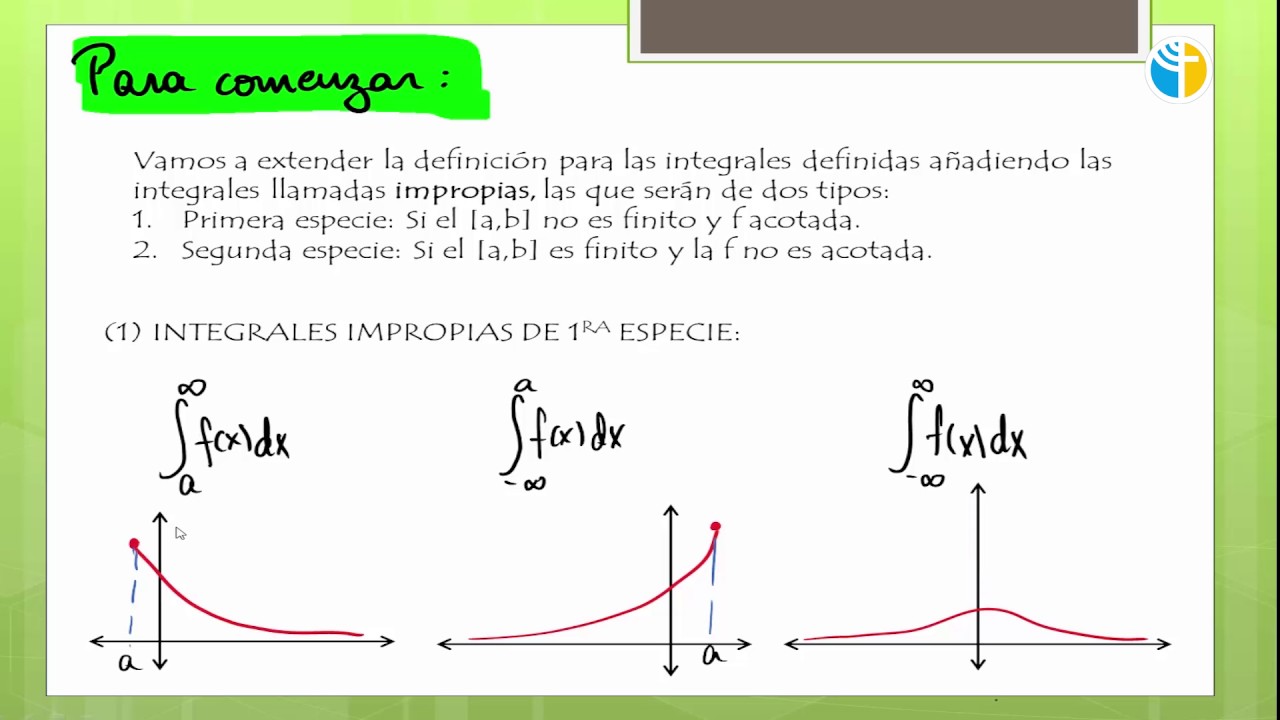 Integrales Impropias