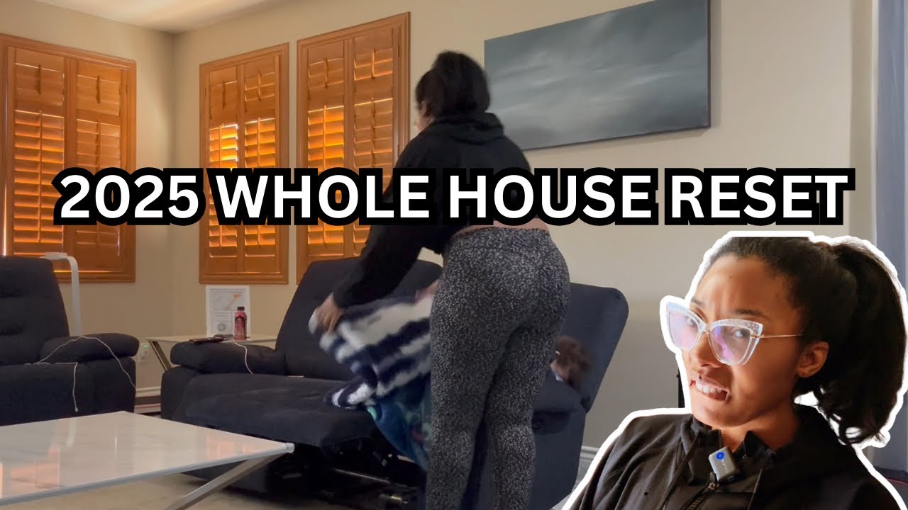 WHOLE HOUSE RESET| Cleaning Motivation | Clean With Me | Amberly x ...