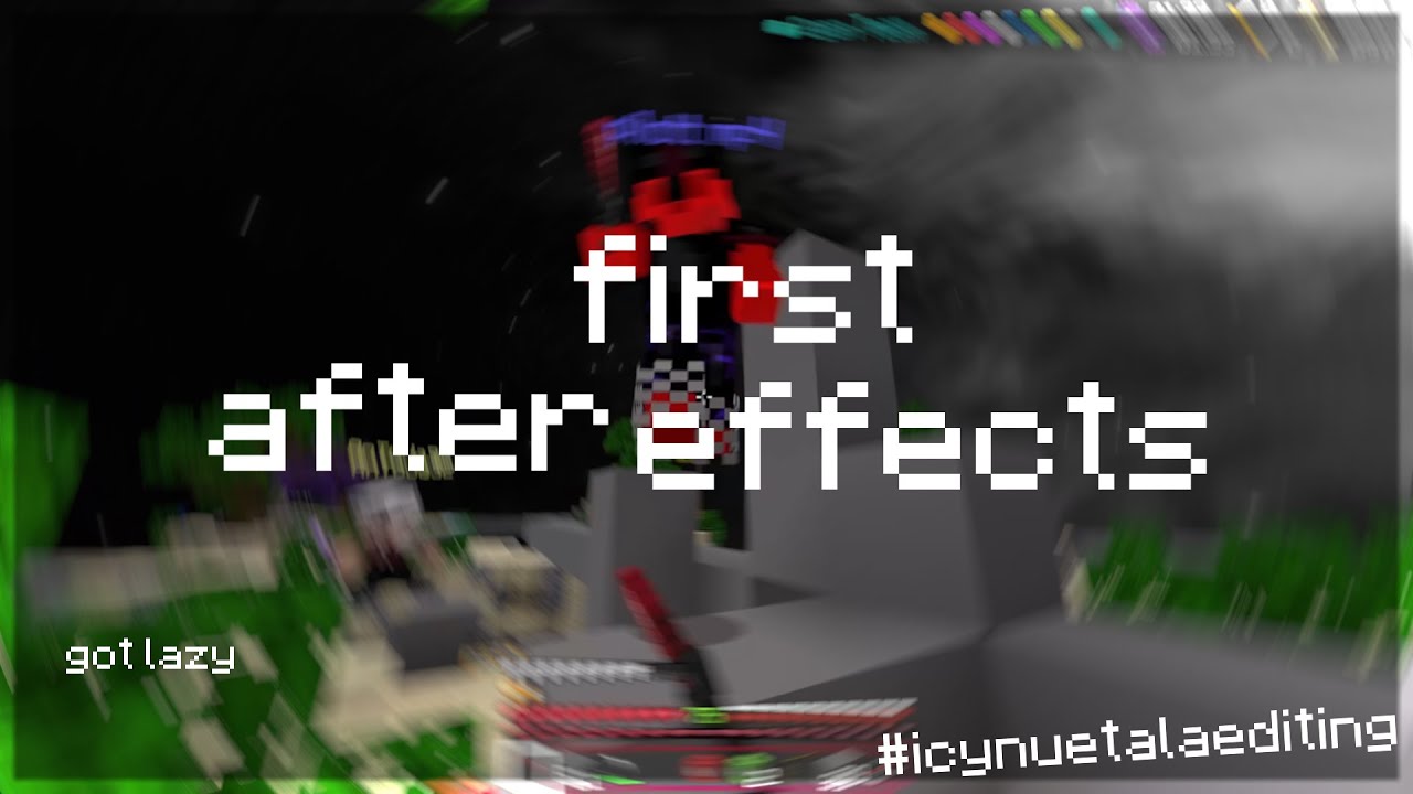 First After Effects Edit (#icynutellaediting) - YouTube