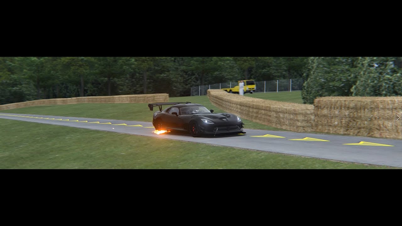 Dodge Viper ACR Calvo Motorsports 2600 HP at Goodwood Festival - YouTube