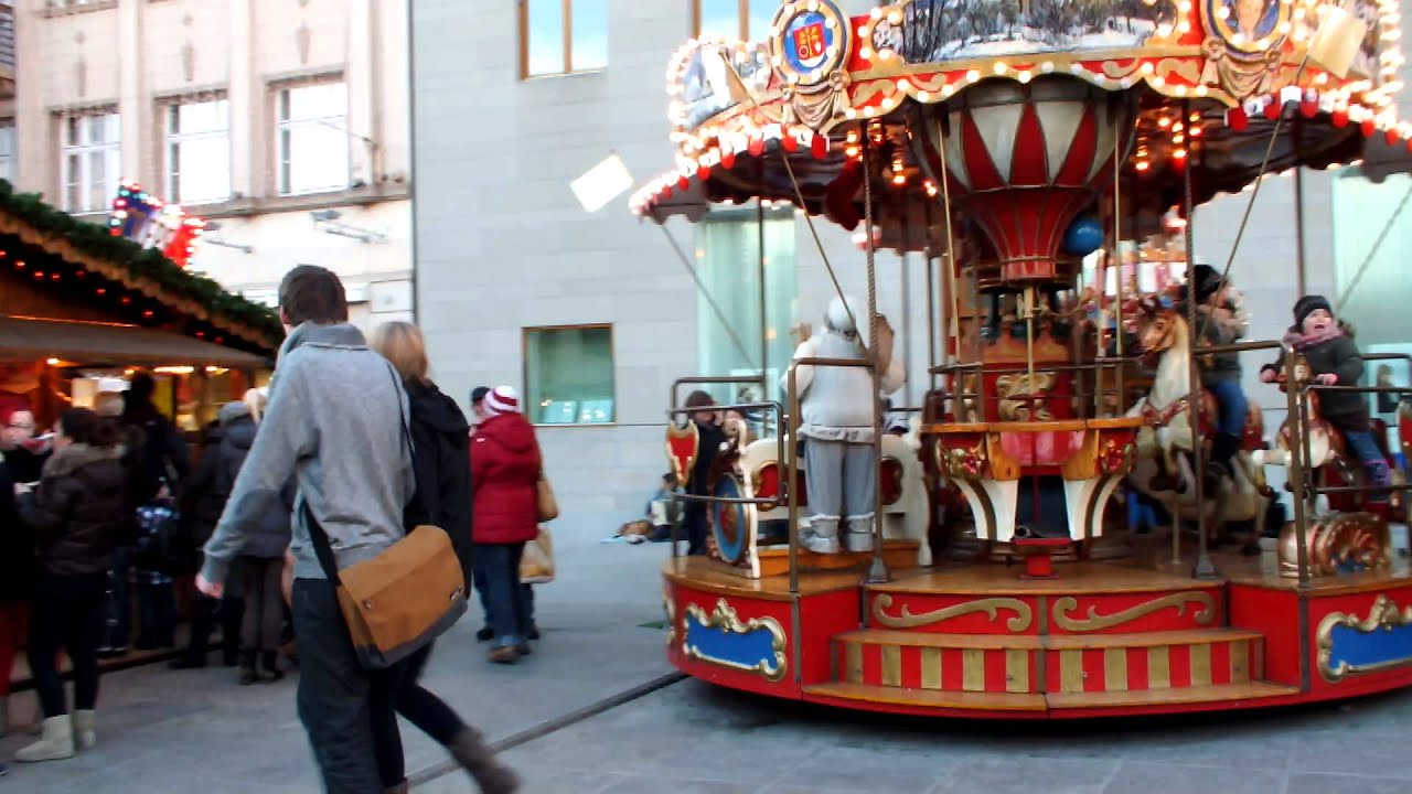 A Christmas Merry-go-round from Germany - YouTube