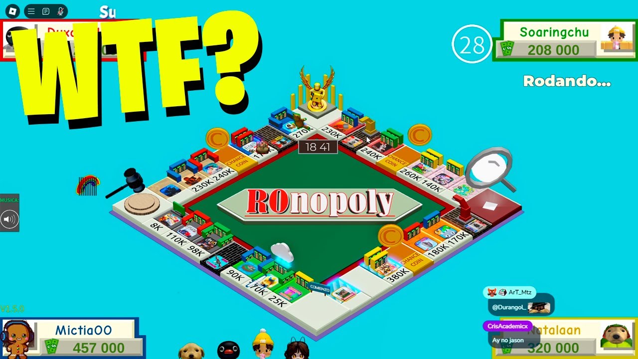 Jugamos MONOPOLY en ROBLOX - YouTube