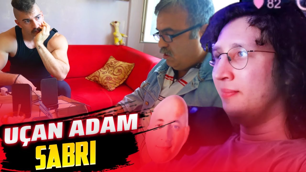KAANFLIX | UÇAN ADAM SABRİ EV ZİYARETİ İZLİYOR (testo taylan) - YouTube