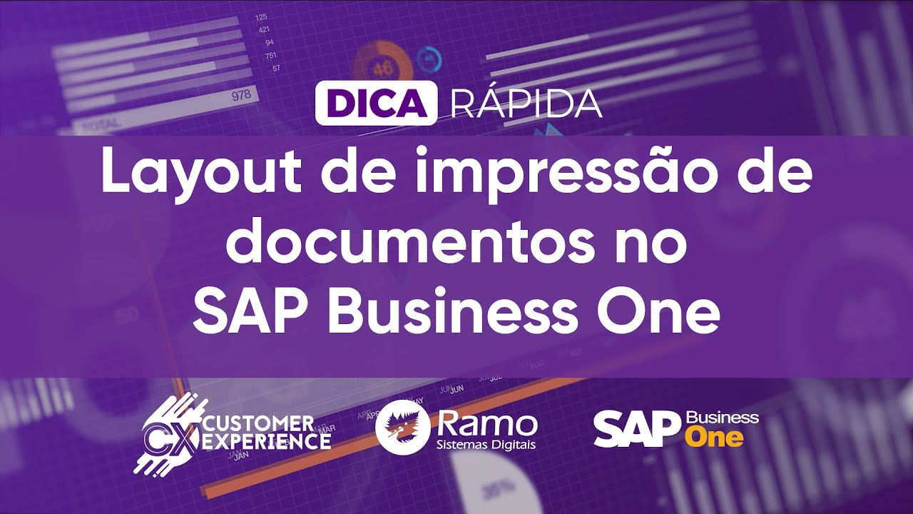 Layout de impressão de documentos no SAP Business One. - YouTube