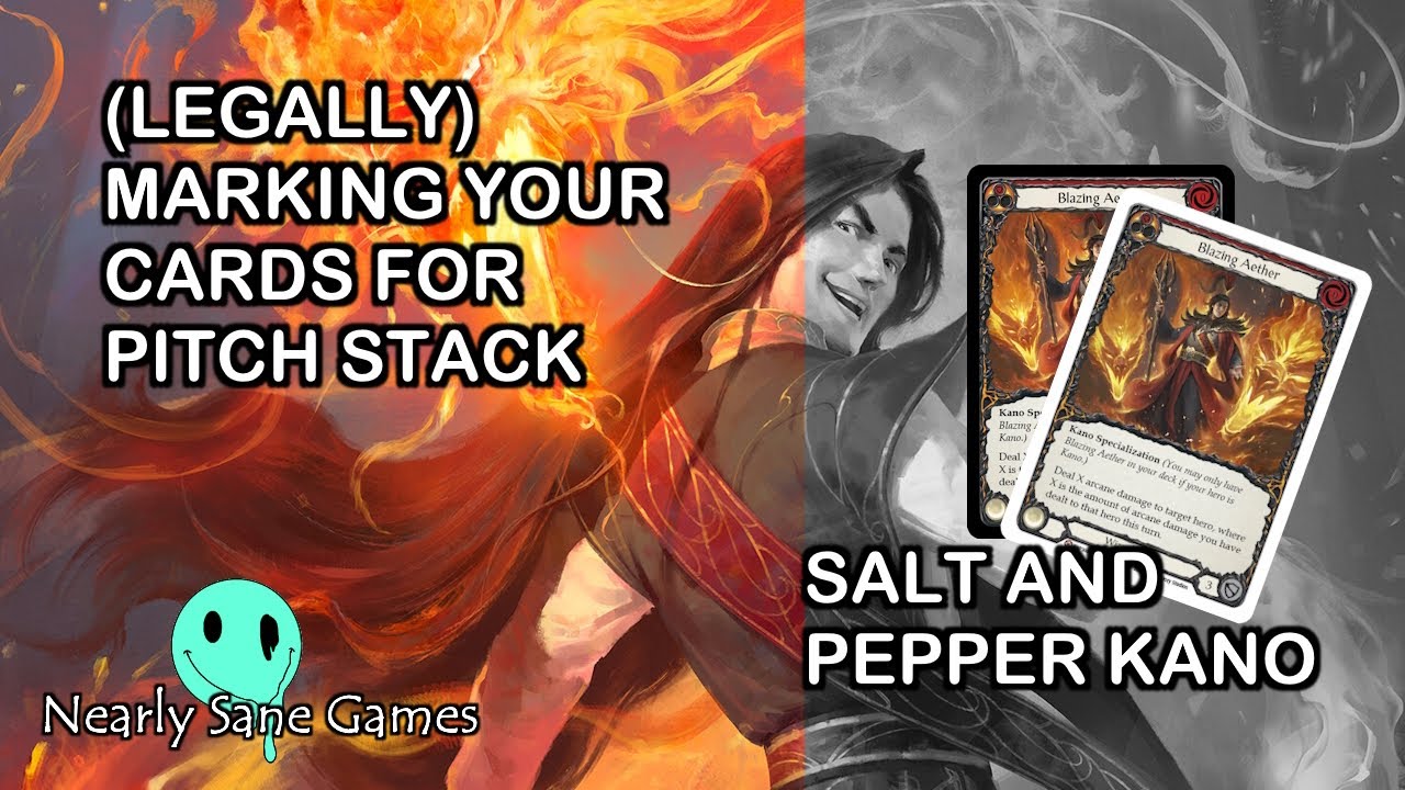 (Legally) Marking your cards for pitch stack - Salt and Pepper Kano ...