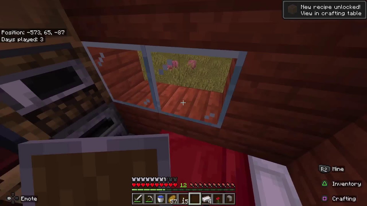 Playin Minecraft (No Cheats) - YouTube