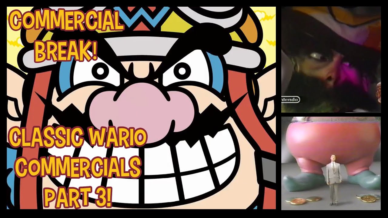 Commercial Break - Classic Wario Commercials Part 3 - YouTube