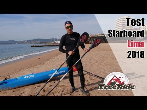 Test Pagaie Starboard Lima 2018 - YouTube