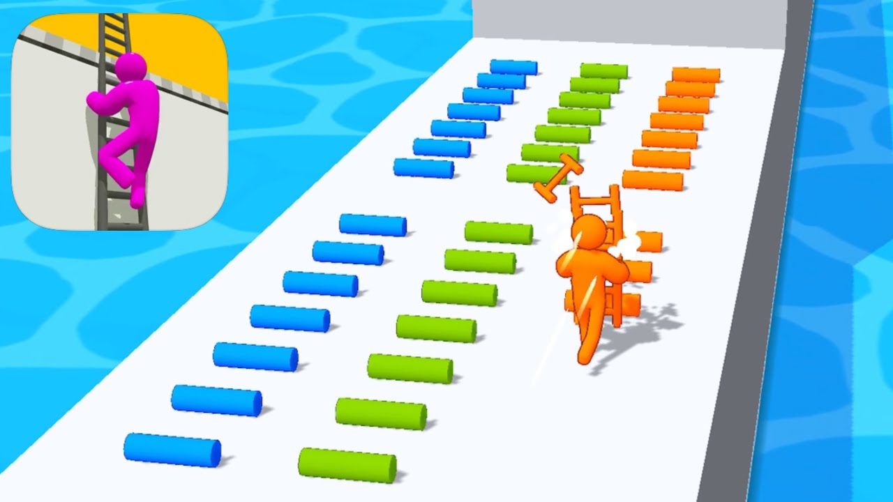 Ladder Master Color Run - All Levels Gameplay Android, iOS - YouTube