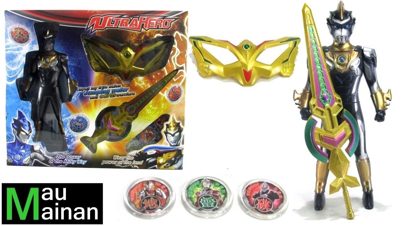 Mainan Ultra Hero Set | Figure Ultraman | Coin Ultraman | Topeng ...