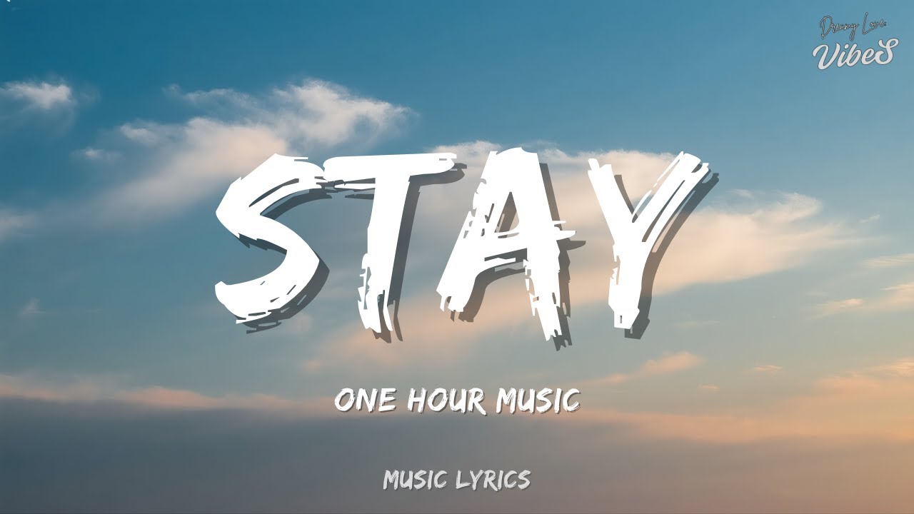 STAY 1 HOUR Pop Lyrics - Romantic Chill Music for Study & Aesthetic ...