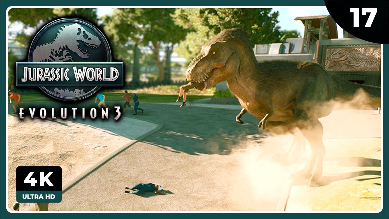 JWE3#17 | TENEMOS T-REX Y ES PELIGROSO | JURASSIC WORLD EVOLUTION 3 ...