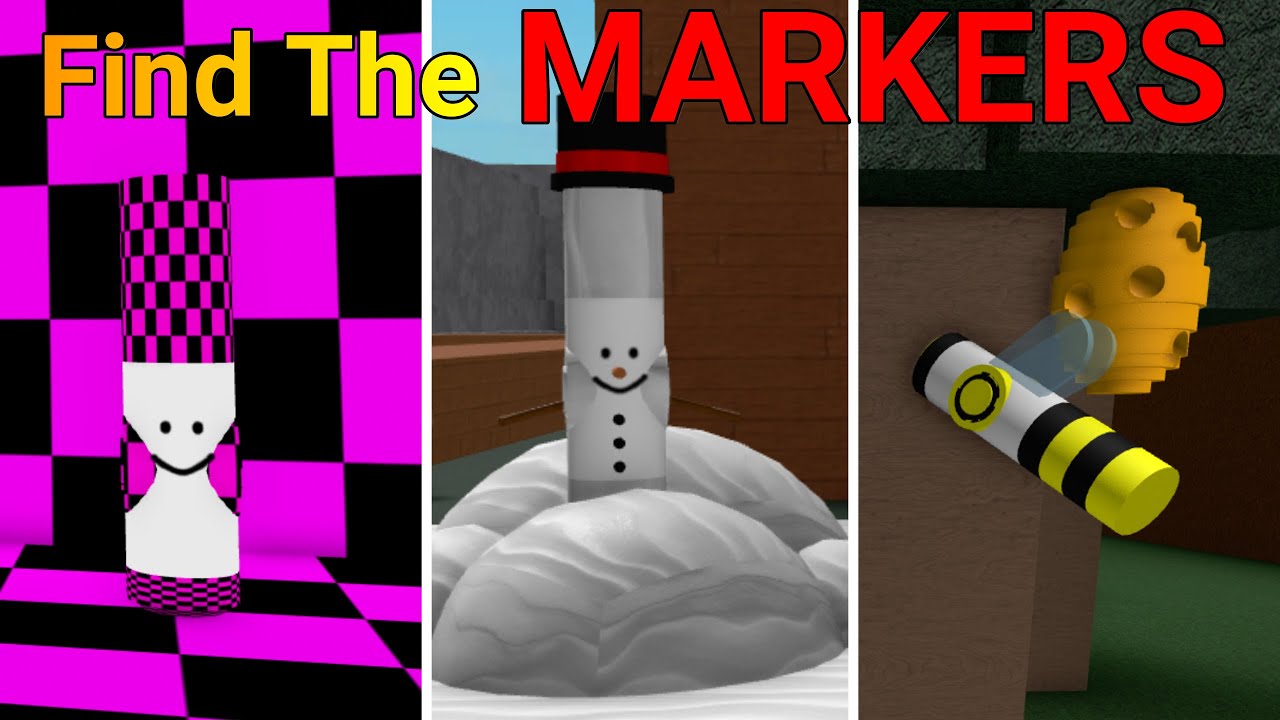 Find the Markers (Roblox) - YouTube