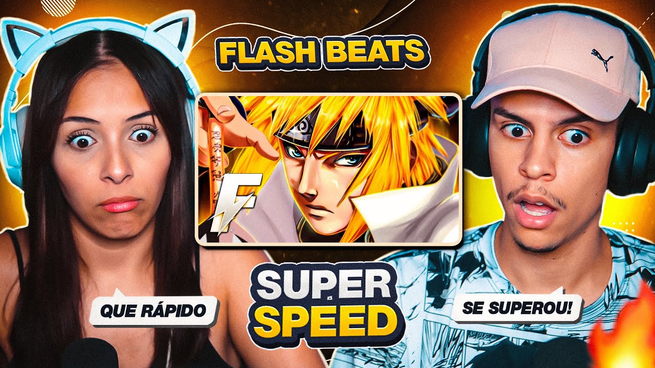 FLASH BEATS - Flow Minato ⚡️ (Naruto) - VELOCIDADE TOTAL | [React em Casal] 🔥 - YouTube