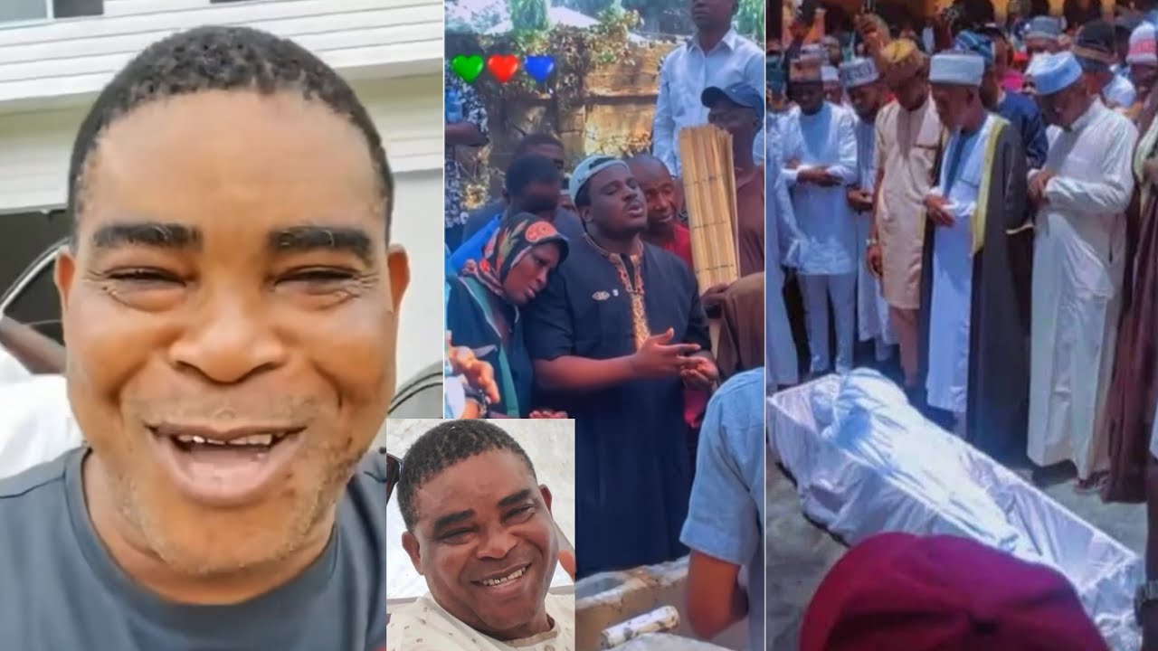 Actor Sir Kay Kamoru Laid to Rest By His Son Isbae U & Other Family ...