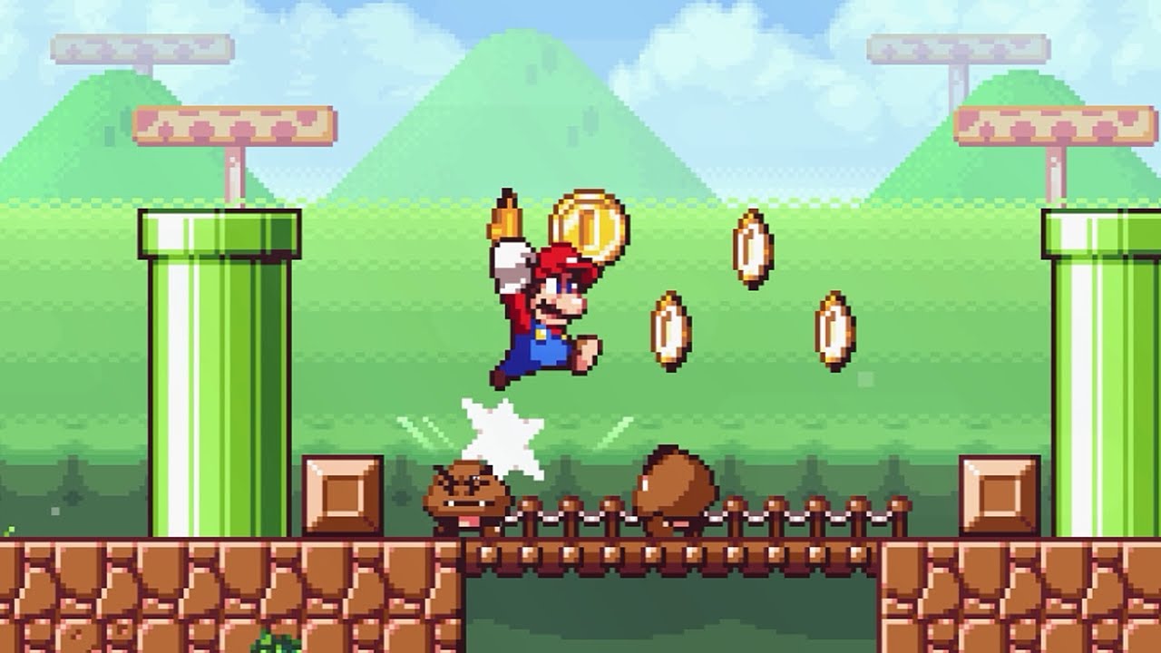 Super Mario Flashback | Fan-Game based on Super Mario Bros. Games - YouTube