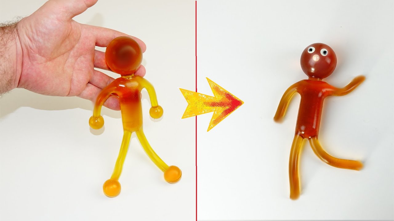 Gummy stickman (Simple Remake) - YouTube