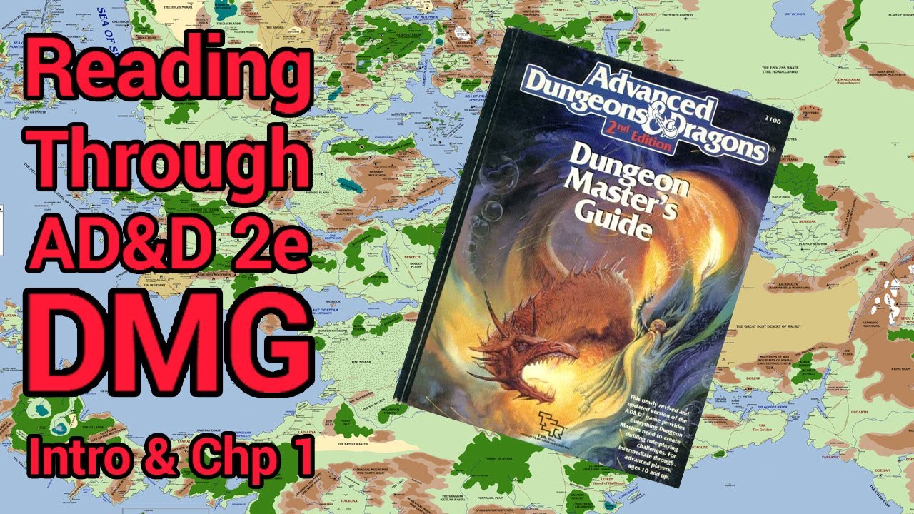 AD&D 2e Dungeon Master's Guide - Intro & Chapter 1: Ability Scores ...