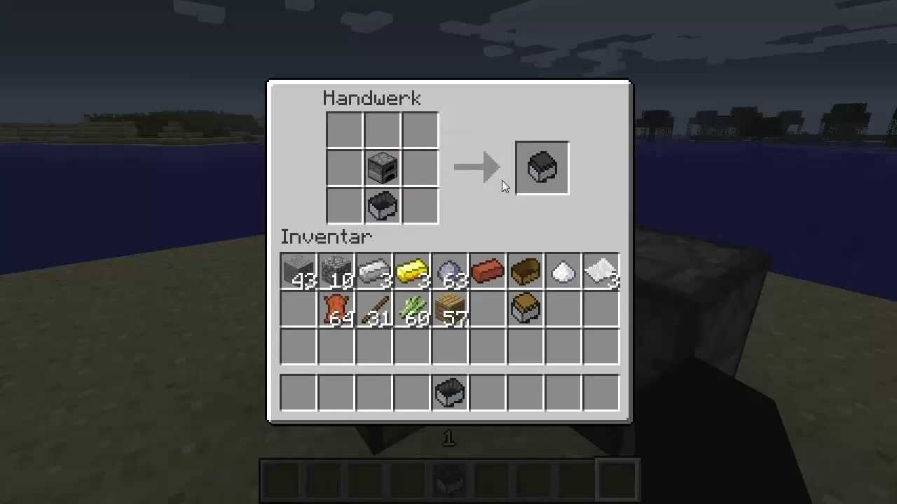 How To Minecraft - Powered Minecart - YouTube
