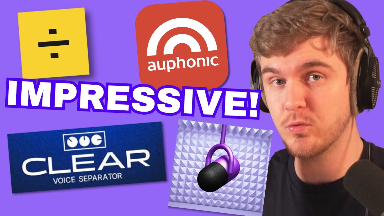 4 AI Audio Tools to remove background noise - Who is the winner? - YouTube