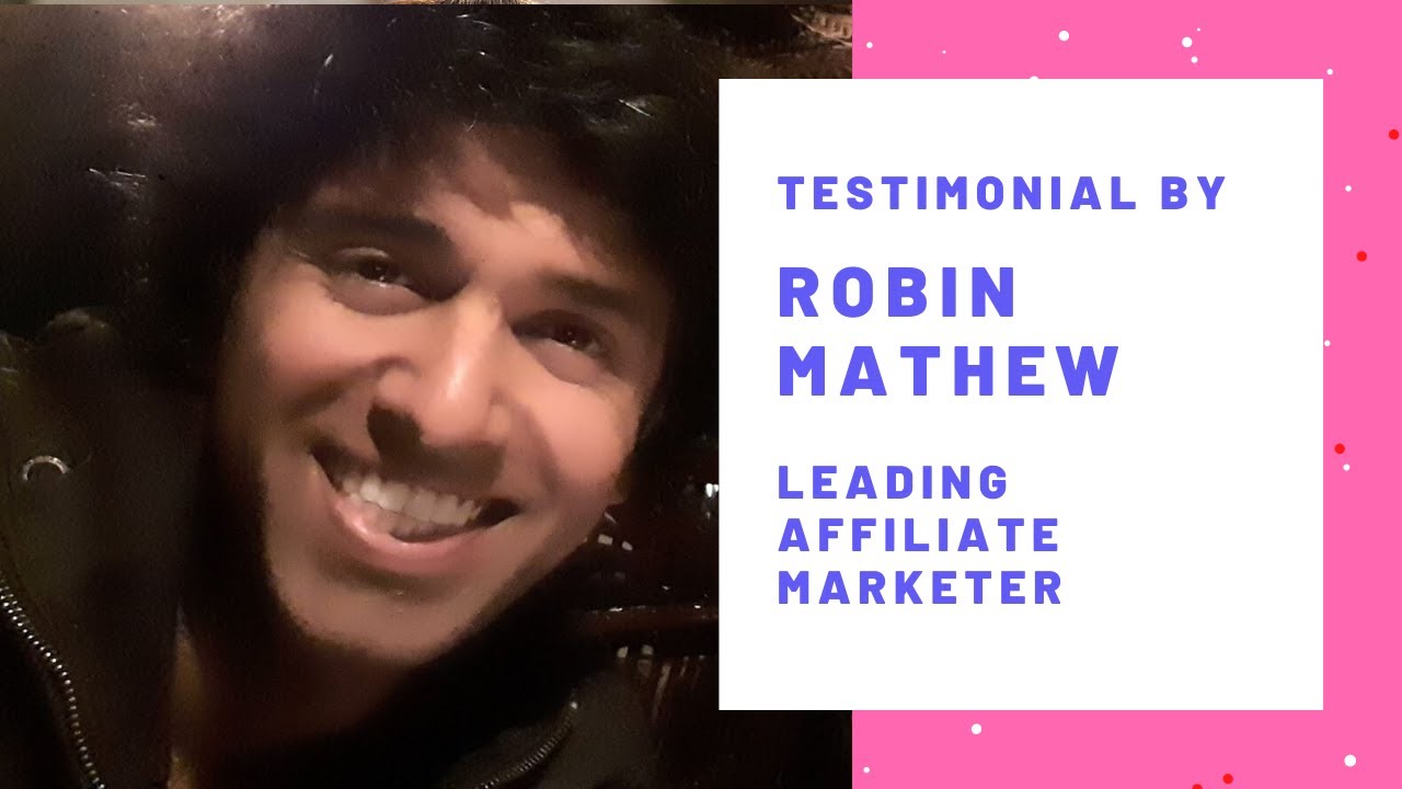 Robin Mathew Testimonial - YouTube