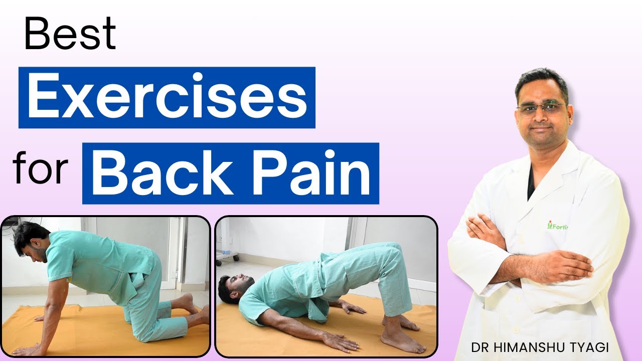 Best Exercises for back pain/sciatica/slip disc/ lumbar Disc Herniation ...