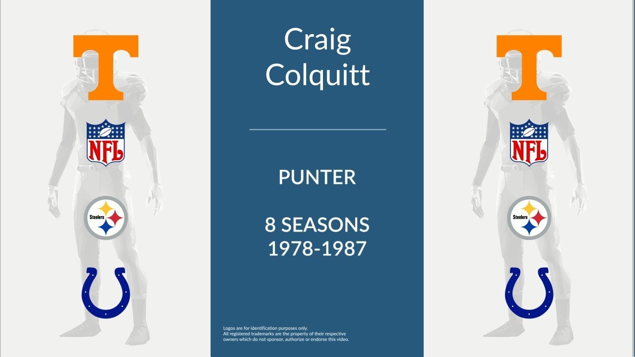 Craig Colquitt: Football Punter - YouTube