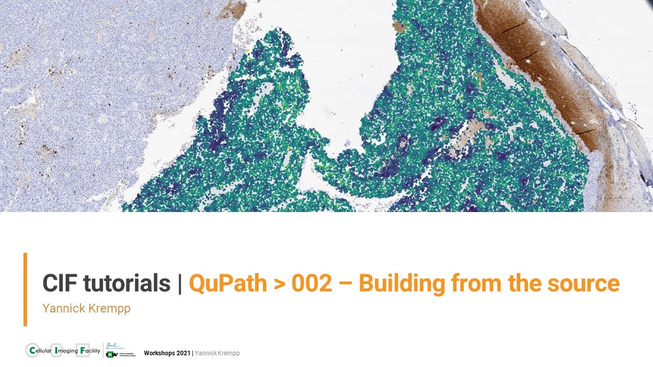 Cif Tutorial Qupath 002 Building Qupath From The Source Code Youtube