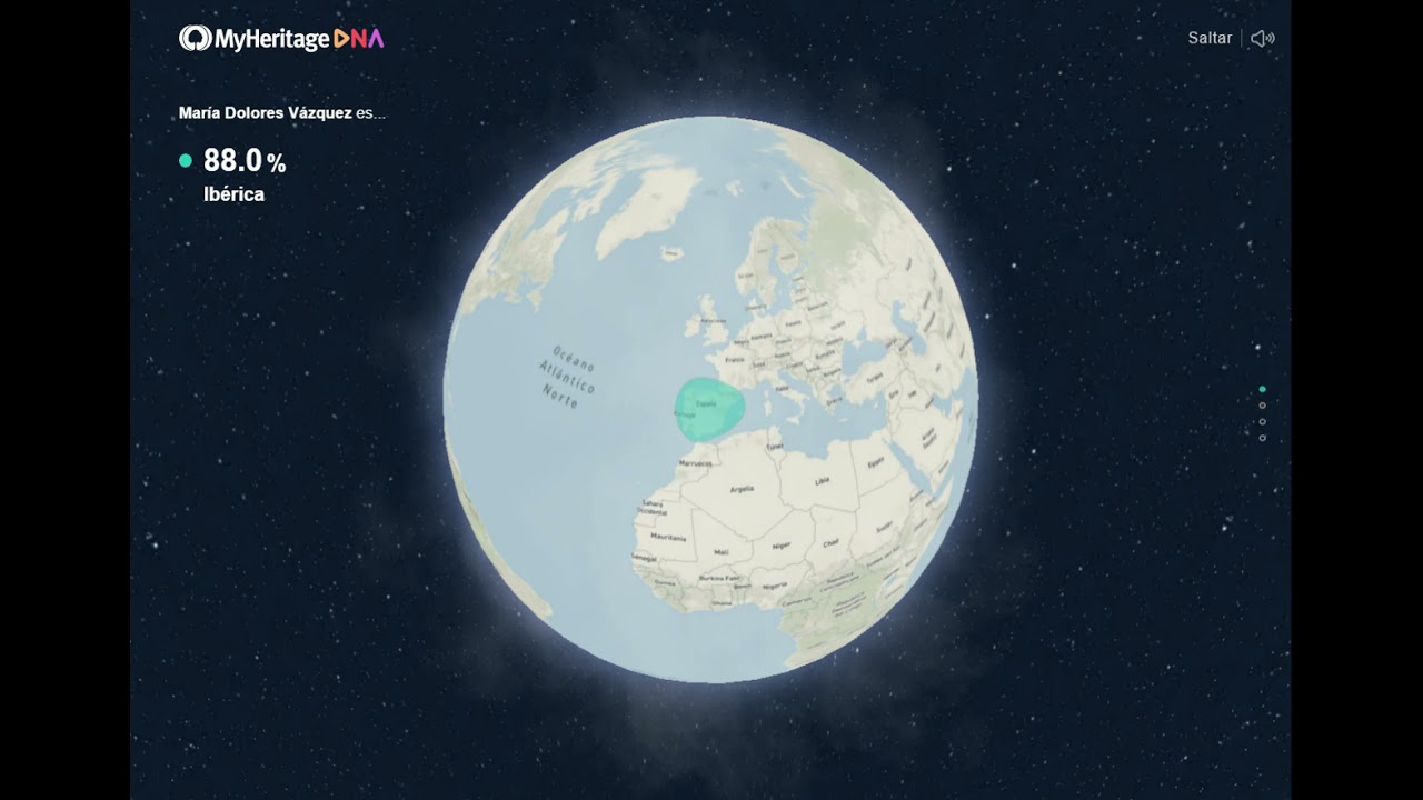 My heritage DNA results Castilian-Andalusian (Spaniard) - YouTube