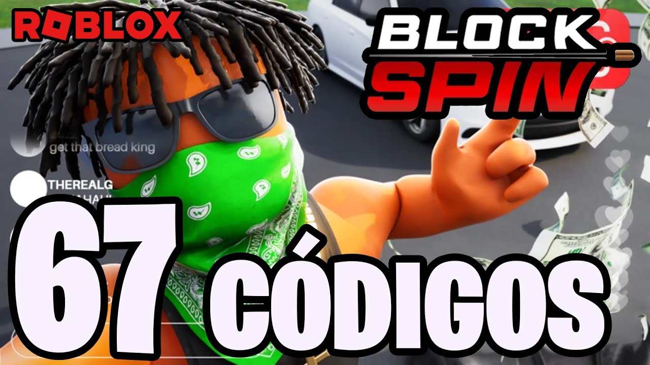 67 CÓDIGOS de 🔪 BLOCKSPIN 🔪 activos Y actualizados / NEW UPDATE ...