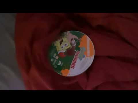 Destroying a SpongeBob DVD - YouTube
