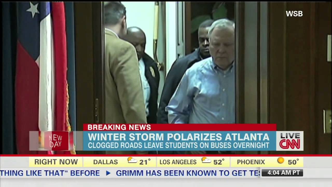 Atlanta Snowmageddon 2014 CNN - YouTube