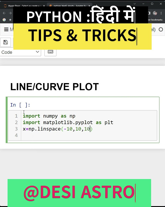 Python Shorts Python In Hindi Lineplot Matplotlib Youtubeshorts Viral Viralshorts Youtube