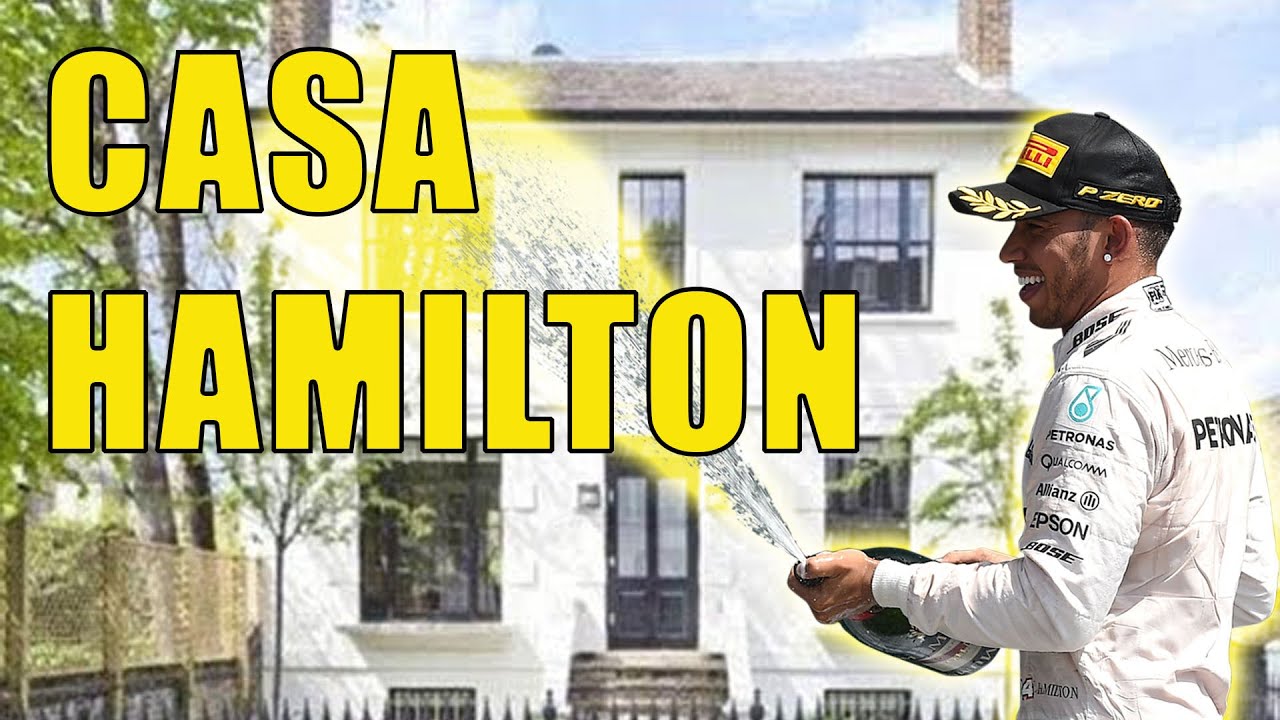 La CASA de LEWIS HAMILTON 🏆 🏎️ 🏠 | Aquí vive en LONDRES el CAMPEÓN de ...